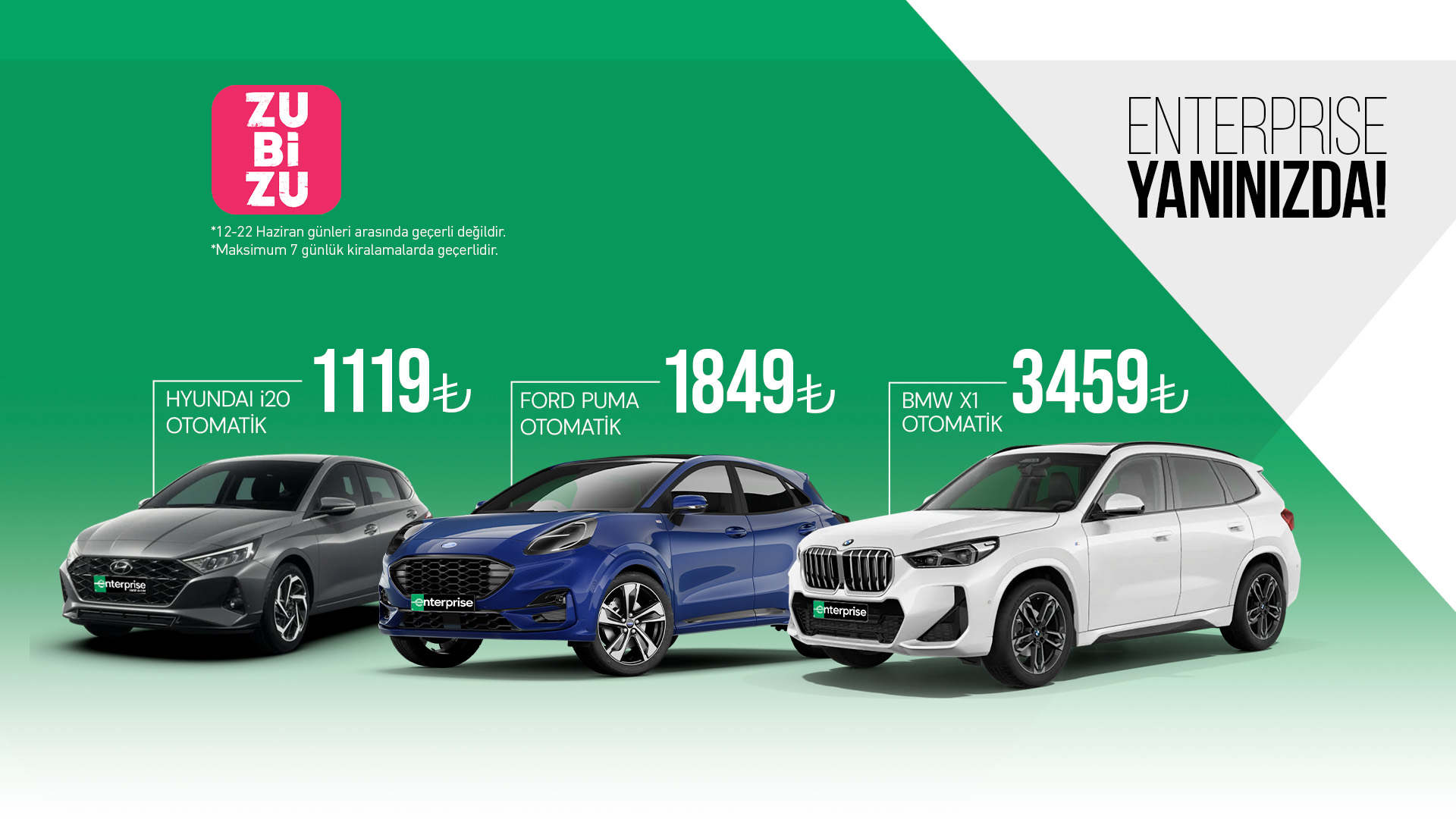 Zubizu Kullanıcılarına Özel Fırsatlar | Enterprise