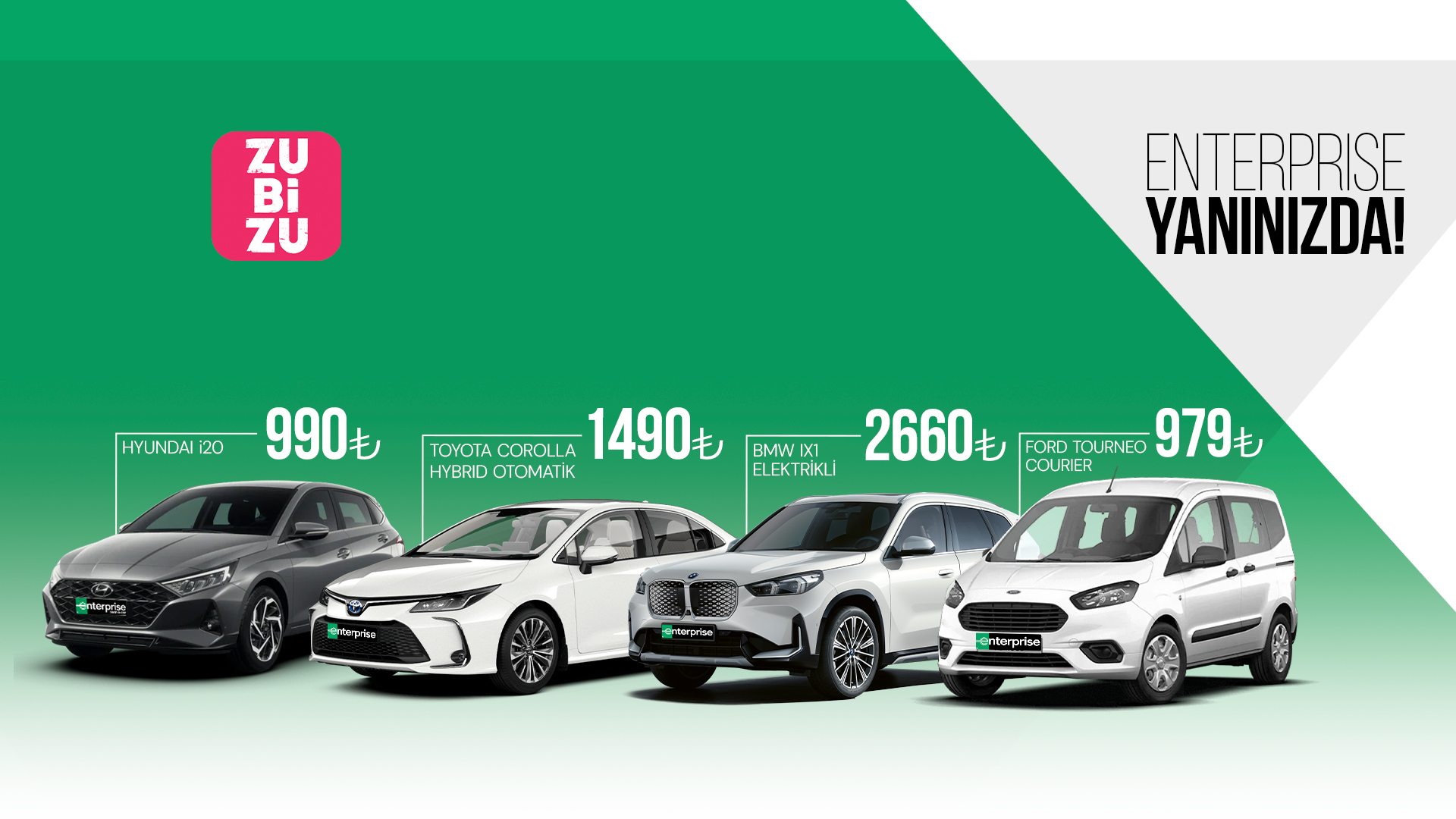 Zubizu Kullanıcılarına Özel Fırsatlar | Enterprise